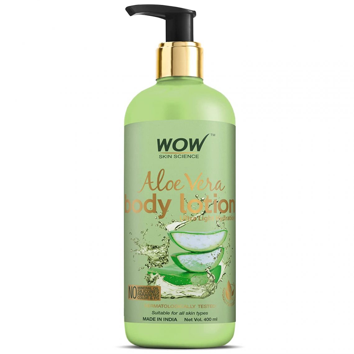 Buy WOW Skin Science Aloe Vera Body Lotion, 400ml